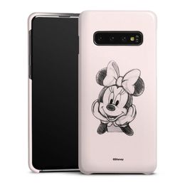 DeinDesign Galaxy S10 Handy Premium Case Smartphone Handyh&uuml;lle Schutzh&uuml;lle gl&auml;nzend Official Licensed Product Disney Minnie Mouse Premium Case