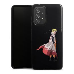 DeinDesign Galaxy A52s 5G Handy Slim Case extra d&uuml;nn Silikon Handyh&uuml;lle schwarz H&uuml;lle Sensei Naruto Shippuden Hokage Silikon Slim Case