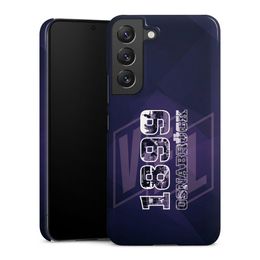 DeinDesign Galaxy S22 Handy Premium Case Smartphone Handyh&uuml;lle Schutzh&uuml;lle gl&auml;nzend Vfl Osnabr&uuml;ck Sports Official Licensed Product Premium Case
