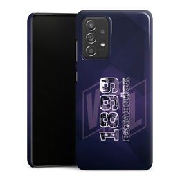 DeinDesign Galaxy A52s 5G Handy Premium Case Smartphone Handyh&uuml;lle Schutzh&uuml;lle gl&auml;nzend Official Licensed Product Sports Vfl Osnabr&uuml;ck Premium Case