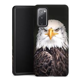 DeinDesign Galaxy S20 FE Handy Panzer Handyh&uuml;lle robuste Outdoor H&uuml;lle Schutzh&uuml;lle matt Animals Bird Eagle Tough Case