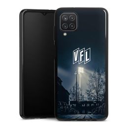 DeinDesign Galaxy A12 Handy Silikon H&uuml;lle Case schwarz Handyh&uuml;lle Official Licensed Product Soccer Vfl Osnabr&uuml;ck