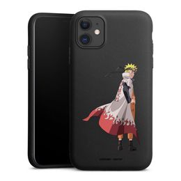 DeinDesign iPhone 11 Handy Premium Silikon H&uuml;lle Handyh&uuml;lle schwarz Case Sensei Naruto Shippuden Hokage Silikon Premium Case