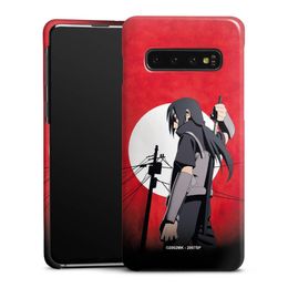 DeinDesign Galaxy S10 Handy Premium Case Smartphone Handyh&uuml;lle Schutzh&uuml;lle gl&auml;nzend Naruto Shippuden Anime Manga Premium Case