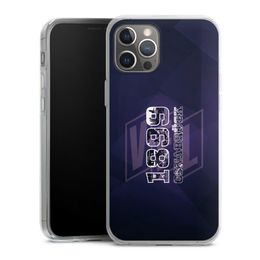 DeinDesign iPhone 12 Pro Max Handy Silikon H&uuml;lle Case transparent Handyh&uuml;lle Vfl Osnabr&uuml;ck Sports Official Licensed Product Silikon Case