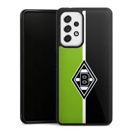 DeinDesign Galaxy A53 5G Handy Gallery Case Handyh&uuml;lle 9H Geh&auml;rtetes Glas R&uuml;ckseite H&uuml;lle Bundesliga Borussia M&ouml;nchengladbach Gladbach Gallery Case