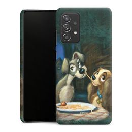 DeinDesign Galaxy A52s 5G Handy Premium Case Smartphone Handyh&uuml;lle Schutzh&uuml;lle matt Official Licensed Product Disney Lady And The Tramp Premium Case