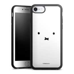 DeinDesign iPhone SE (2020) Handy Gallery Case Handyh&uuml;lle 9H Geh&auml;rtetes Glas R&uuml;ckseite H&uuml;lle Dick Bruna Rabbit Miffy Gallery Case