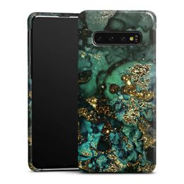 DeinDesign Galaxy S10 Handy Premium Case Smartphone Handyh&uuml;lle Schutzh&uuml;lle gl&auml;nzend Muster Glitzer Marble Premium Case