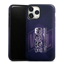 DeinDesign iPhone 11 Pro Handy Panzer Handyh&uuml;lle robuste Outdoor H&uuml;lle Schutzh&uuml;lle gl&auml;nzend Official Licensed Product Vfl Osnabr&uuml;ck Sports Tough Case