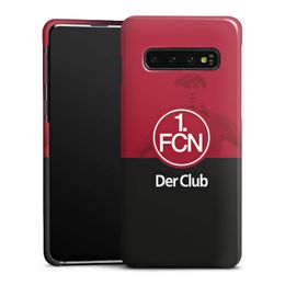 DeinDesign Galaxy S10 Handy Premium Case Smartphone Handyh&uuml;lle Schutzh&uuml;lle gl&auml;nzend Official Licensed Product Der Club 1. Fc N&uuml;rnberg Premium Case
