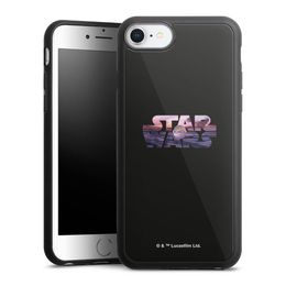 DeinDesign iPhone SE (2020) Handy Gallery Case Handyh&uuml;lle 9H Geh&auml;rtetes Glas R&uuml;ckseite H&uuml;lle The Child Star Wars The Mandalorian Gallery Case