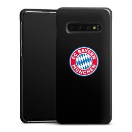 DeinDesign Galaxy S10 Handy Premium Case Smartphone Handyh&uuml;lle Schutzh&uuml;lle gl&auml;nzend Fc Bayern M&uuml;nchen Logo Official Licensed Product Premium Case
