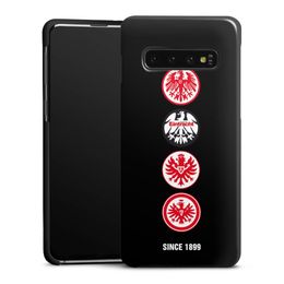 DeinDesign Galaxy S10 Handy Premium Case Smartphone Handyh&uuml;lle Schutzh&uuml;lle gl&auml;nzend Eintracht Frankfurt Soccer Sge Premium Case