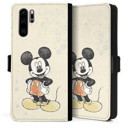 DeinDesign Huawei P30 Pro Handy Klapph&uuml;lle Handyh&uuml;lle aus Kunst Leder schwarz Flip Case Water Colour Official Licensed Product Sideflip mit langer Lasche