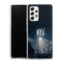 DeinDesign Galaxy A53 5G Handy Silikon H&uuml;lle Case transparent Handyh&uuml;lle Soccer Vfl Osnabr&uuml;ck Official Licensed Product Silikon Case