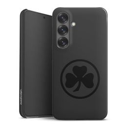 DeinDesign Galaxy S25 Handy Premium Case Smartphone Handyh&uuml;lle Schutzh&uuml;lle gl&auml;nzend Official Licensed Product Spvgg Greuther F&uuml;rth Clover Premium Case