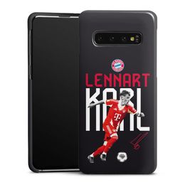DeinDesign Galaxy S10 Handy Premium Case Smartphone Handyh&uuml;lle Schutzh&uuml;lle gl&auml;nzend Official Licensed Product Fcb Lennart Karl Premium Case