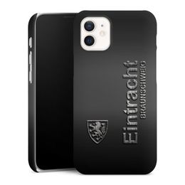 DeinDesign iPhone 12 mini Handy Premium Case Smartphone Handyh&uuml;lle Schutzh&uuml;lle matt Logo Eintracht Braunschweig Official Licensed Product Premium Case