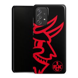DeinDesign Galaxy A52s 5G Handy Premium Case Smartphone Handyh&uuml;lle Schutzh&uuml;lle gl&auml;nzend 1. Fc Kaiserslautern Official Licensed Product Logo Premium Case