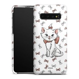 DeinDesign Galaxy S10 Handy Premium Case Smartphone Handyh&uuml;lle Schutzh&uuml;lle gl&auml;nzend Cat Aristocats Mary Disney Premium Case
