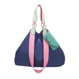 Damen Shopper "Izzy", Fritzi aus Preussennavy, 55% Baumwolle, 45% Polyester, unifarben, Taschen, in Canvas-Qualit&auml;t