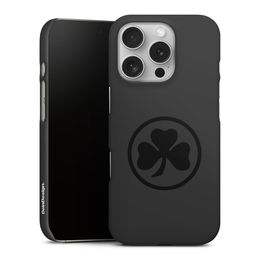 DeinDesign iPhone 16 Pro Handy Premium Case Smartphone Handyh&uuml;lle Schutzh&uuml;lle matt Official Licensed Product Spvgg Greuther F&uuml;rth Clover Premium Case
