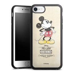 DeinDesign iPhone SE (2020) Handy Gallery Case Handyh&uuml;lle 9H Geh&auml;rtetes Glas R&uuml;ckseite H&uuml;lle Official Licensed Product Mickey Mouse Disney Gallery Case