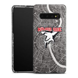DeinDesign Galaxy S10 Handy Premium Case Smartphone Handyh&uuml;lle Schutzh&uuml;lle gl&auml;nzend K&ouml;lner Haie Ice Hockey Official Licensed Product Premium Case
