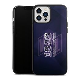 DeinDesign iPhone 13 Pro Max Handy Silikon H&uuml;lle Case schwarz Handyh&uuml;lle Vfl Osnabr&uuml;ck Sports Official Licensed Product