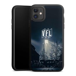 DeinDesign iPhone 11 Handy Premium Silikon H&uuml;lle Handyh&uuml;lle schwarz Case Soccer Vfl Osnabr&uuml;ck Official Licensed Product Silikon Premium Case