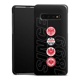 DeinDesign Galaxy S10 Handy Premium Case Smartphone Handyh&uuml;lle Schutzh&uuml;lle gl&auml;nzend Eagle Logo Eintracht Frankfurt Premium Case