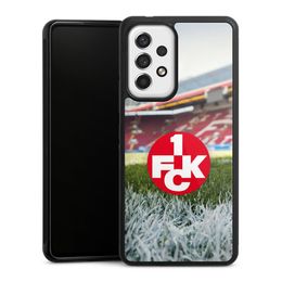 DeinDesign Galaxy A53 5G Handy Gallery Case Handyh&uuml;lle 9H Geh&auml;rtetes Glas R&uuml;ckseite H&uuml;lle 1. Fc Kaiserslautern Stadium Official Licensed Product Gallery Case