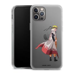 DeinDesign iPhone 12 Pro Max Handy Silikon H&uuml;lle Case transparent Handyh&uuml;lle Sensei Naruto Shippuden Hokage Silikon Case