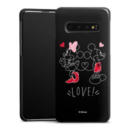 DeinDesign Galaxy S10 Handy Premium Case Smartphone Handyh&uuml;lle Schutzh&uuml;lle gl&auml;nzend Disney Love Premium Case