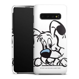 DeinDesign Galaxy S10 Handy Premium Case Smartphone Handyh&uuml;lle Schutzh&uuml;lle gl&auml;nzend Idefix Official Licensed Product Comic Premium Case