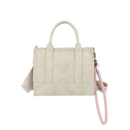 Damen Schultertasche "Fritzi SquareN Vintage", Fritzi aus Preussensand, 100% Polyurethan, unifarben, Taschen, mit praktischem Kurzgriff