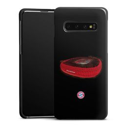 DeinDesign Galaxy S10 Handy Premium Case Smartphone Handyh&uuml;lle Schutzh&uuml;lle gl&auml;nzend Fc Bayern M&uuml;nchen Fcb Official Licensed Product Stadium Premium Case