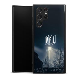 DeinDesign Galaxy S22 Ultra Handy Silikon H&uuml;lle Case schwarz Handyh&uuml;lle Soccer Vfl Osnabr&uuml;ck Official Licensed Product