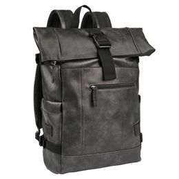 Camel Active Damen Rucksack "Laos"schwarz, Rucks&auml;cke, praktisch funktionaler Alltagsbegleiter mit vielen sportlichen Details