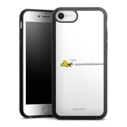 DeinDesign iPhone SE (2020) Handy Gallery Case Handyh&uuml;lle 9H Geh&auml;rtetes Glas R&uuml;ckseite H&uuml;lle Children Official Licensed Product Peanuts Gallery Case