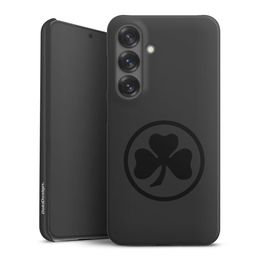 DeinDesign Galaxy S25 Handy Premium Case Smartphone Handyh&uuml;lle Schutzh&uuml;lle matt Official Licensed Product Spvgg Greuther F&uuml;rth Clover Premium Case