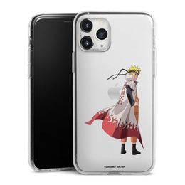 DeinDesign iPhone 11 Pro Max Handy Silikon H&uuml;lle Case transparent Handyh&uuml;lle Sensei Naruto Shippuden Hokage Silikon Case