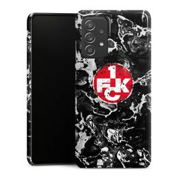 DeinDesign Galaxy A52s 5G Handy Premium Case Smartphone Handyh&uuml;lle Schutzh&uuml;lle gl&auml;nzend Coat Of Arms 1. Fc Kaiserslautern Muster Premium Case