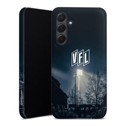 DeinDesign Galaxy A35 5G Handy Premium Case Smartphone Handyh&uuml;lle Schutzh&uuml;lle gl&auml;nzend Soccer Vfl Osnabr&uuml;ck Official Licensed Product Premium Case