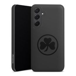 DeinDesign Galaxy A35 5G Handy Premium Case Smartphone Handyh&uuml;lle Schutzh&uuml;lle gl&auml;nzend Official Licensed Product Spvgg Greuther F&uuml;rth Clover Premium Case