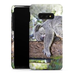 DeinDesign Galaxy S10e Handy Premium Case Smartphone Handyh&uuml;lle Schutzh&uuml;lle matt Koala Bear Australia Tree Premium Case