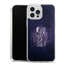 DeinDesign iPhone 13 Pro Max Handy Silikon H&uuml;lle Case transparent Handyh&uuml;lle Vfl Osnabr&uuml;ck Sports Official Licensed Product Silikon Case