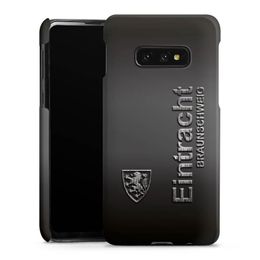 DeinDesign Galaxy S10e Handy Premium Case Smartphone Handyh&uuml;lle Schutzh&uuml;lle matt Logo Eintracht Braunschweig Official Licensed Product Premium Case