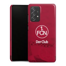 DeinDesign Galaxy A52s 5G Handy Premium Case Smartphone Handyh&uuml;lle Schutzh&uuml;lle gl&auml;nzend Official Licensed Product Bundesliga 1. Fc N&uuml;rnberg Premium Case